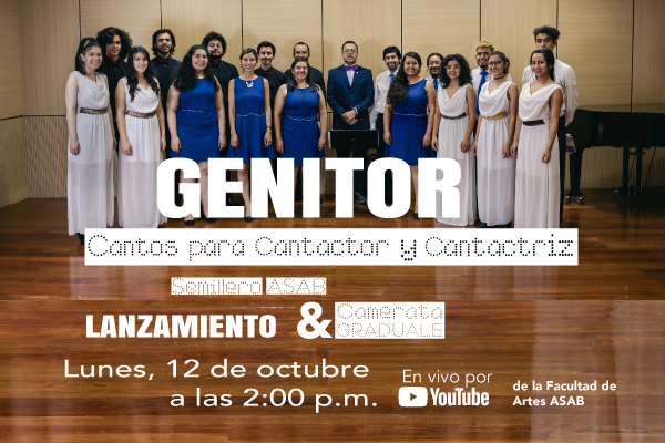 Lanzamiento CD: Genitor. Cantos para cantactor y cantactriz | Agencia ...