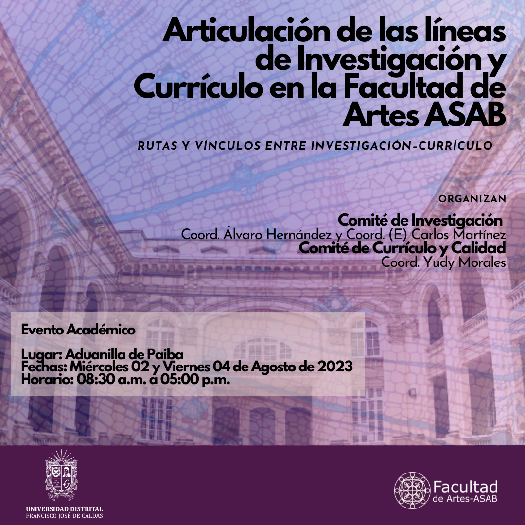 Articulación de las líneas de Investigación y Currículo de la Facultad ...